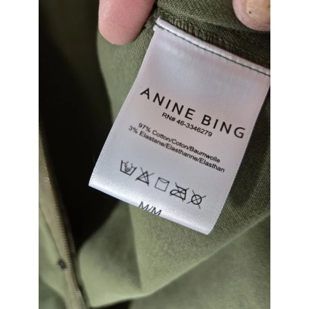 Anine Bing | Jackets & Coats | Anine Bing Army Olive Green Military ...